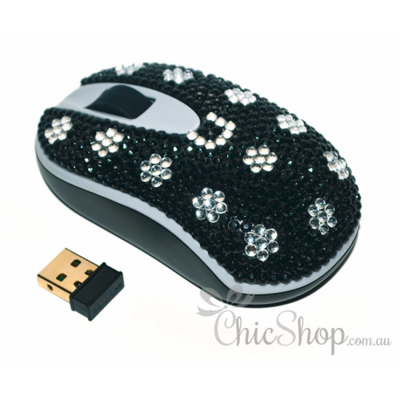 Wireless Bling Cute Computer Mouse